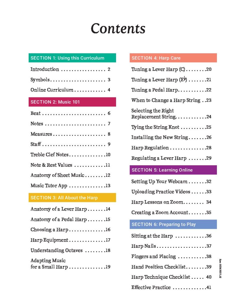 Learn The Harp Curriculum Digital Set – harpli™